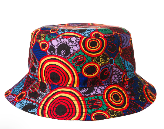 Justin Butler Aboriginal design MEDIUM Bucket hat made in China ...