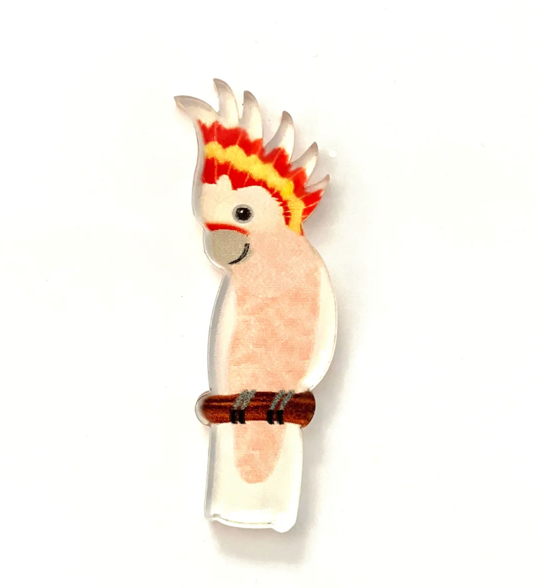 Major Mitchell Cockatoos Pin Made in Australia from recycled Acrylic ...