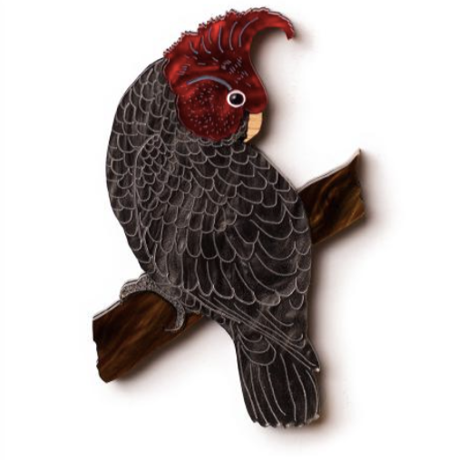 Gang Gang Brooch By Martini Slippers – Rocklily Wombats