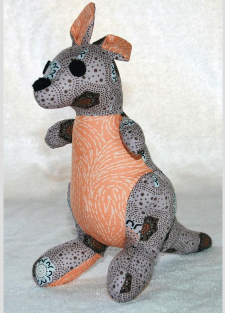 Katie Wallaby Plushy toy ready for soft release Suitable for under 3 y ...