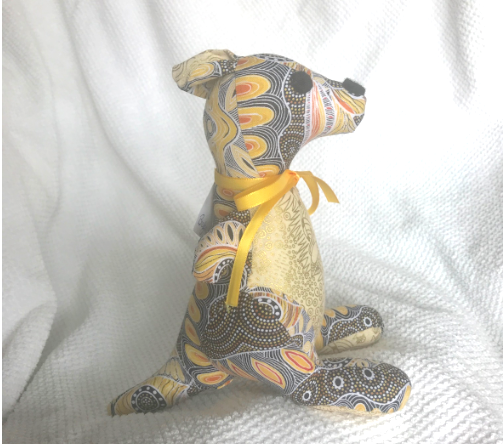 Regie Wallaby Plushy toy ready for soft release to loveing home ...