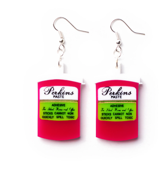 Perkins paste Earrigs By Martini Slippers. – Rocklily Wombats